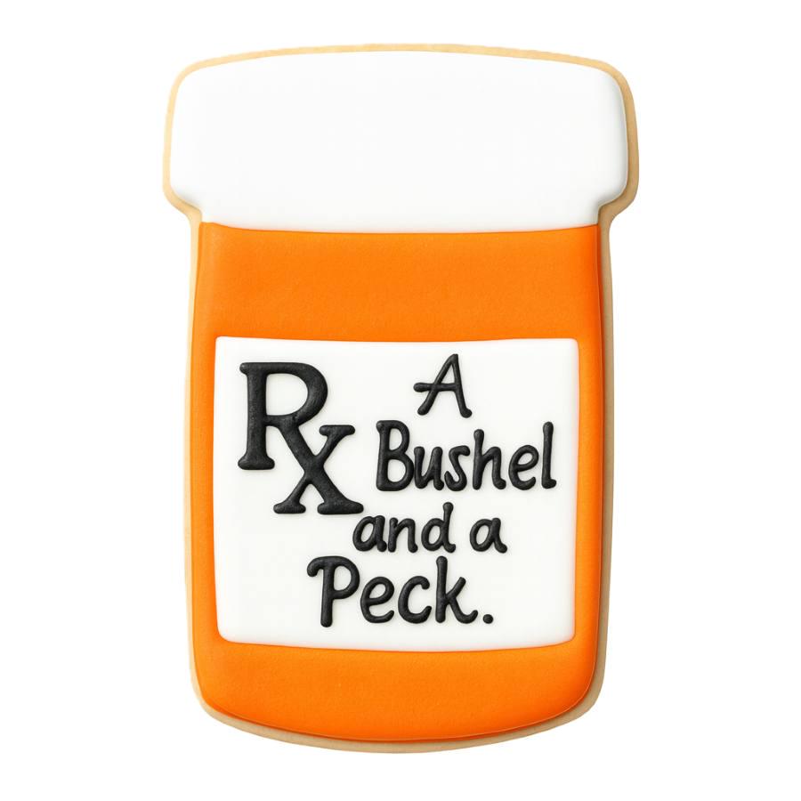 Pill Rx Bottle Cookie Cutter 3.75'' Nurse Doctor Medical Metal | Cookie ...