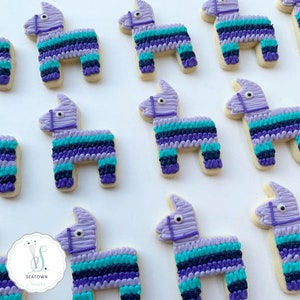 9 Piece Fiesta Pinata Cookie Cutter Set Mexican Cinco De Mayo Metal ...