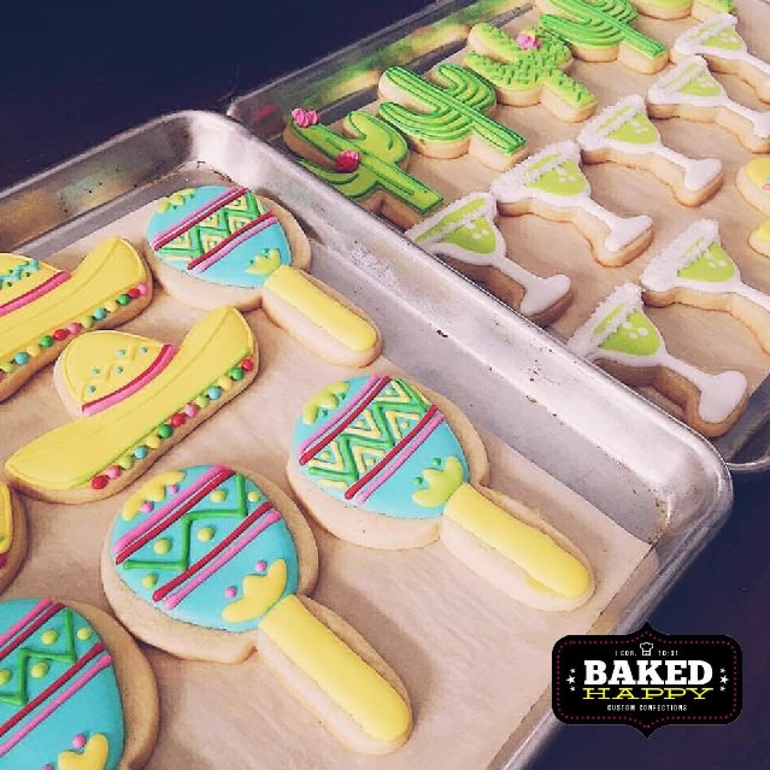 9 Piece Fiesta Pinata Cookie Cutter Set Mexican Cinco De Mayo - Etsy