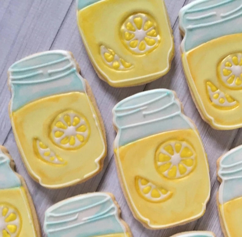 8 Piece Lemonade Stand Cookie Cutter Set Pitcher Juice Metal - Etsy