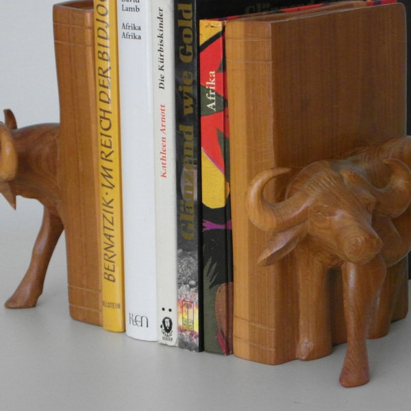 Buffalo Bookends - Etsy