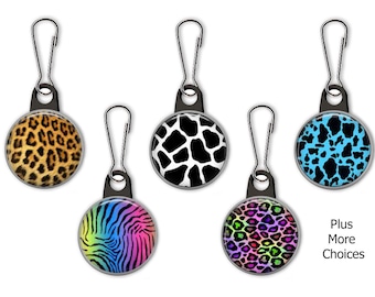 Leopard Zipper Pull - Etsy