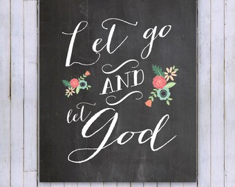 Let go and let god | Etsy