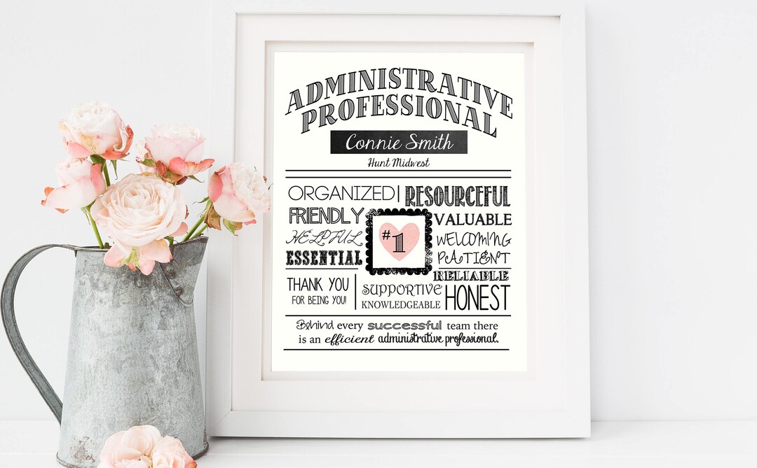 Administrative Professional's Day/ Administrative Gift/ Admin's Day ...