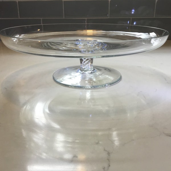 Crystal Cake Stand - Etsy