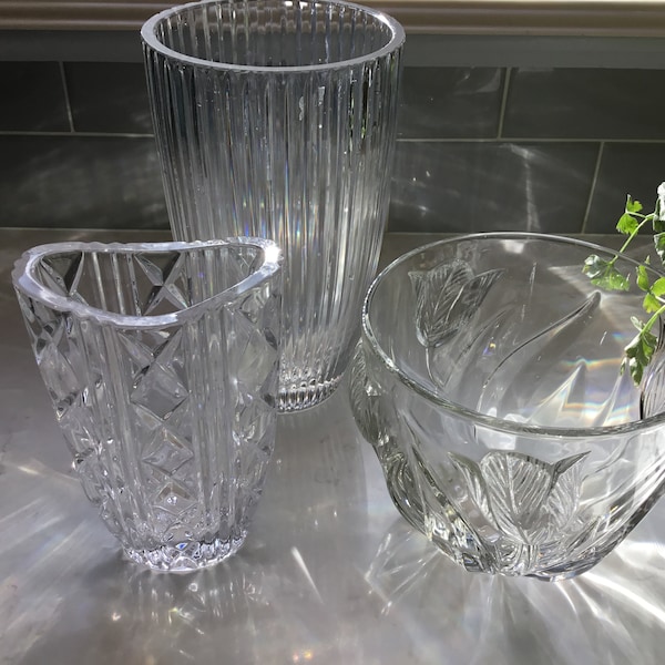 Pressed Cut Glass - Etsy