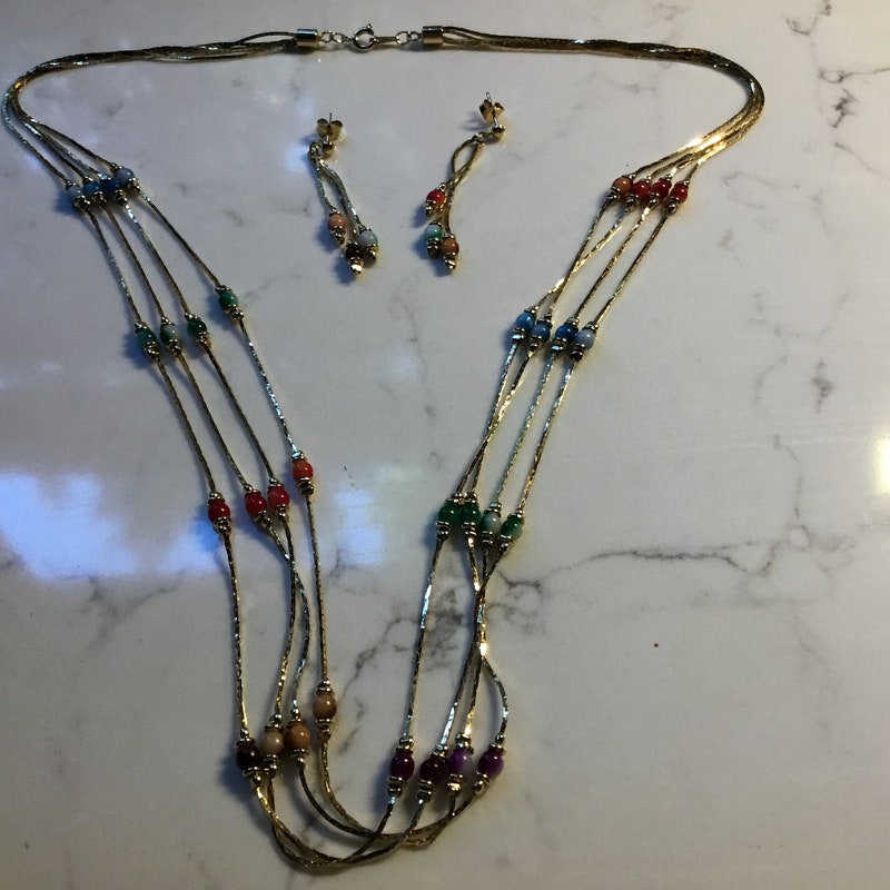 70s Costume Jewelry - Etsy