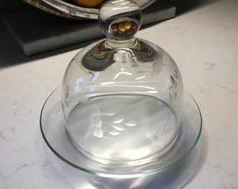 Princess House Butter Dish - Etsy