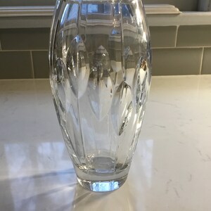 Vintage Stuart Cut Crystal Flower Vase Prism Pattern - Etsy