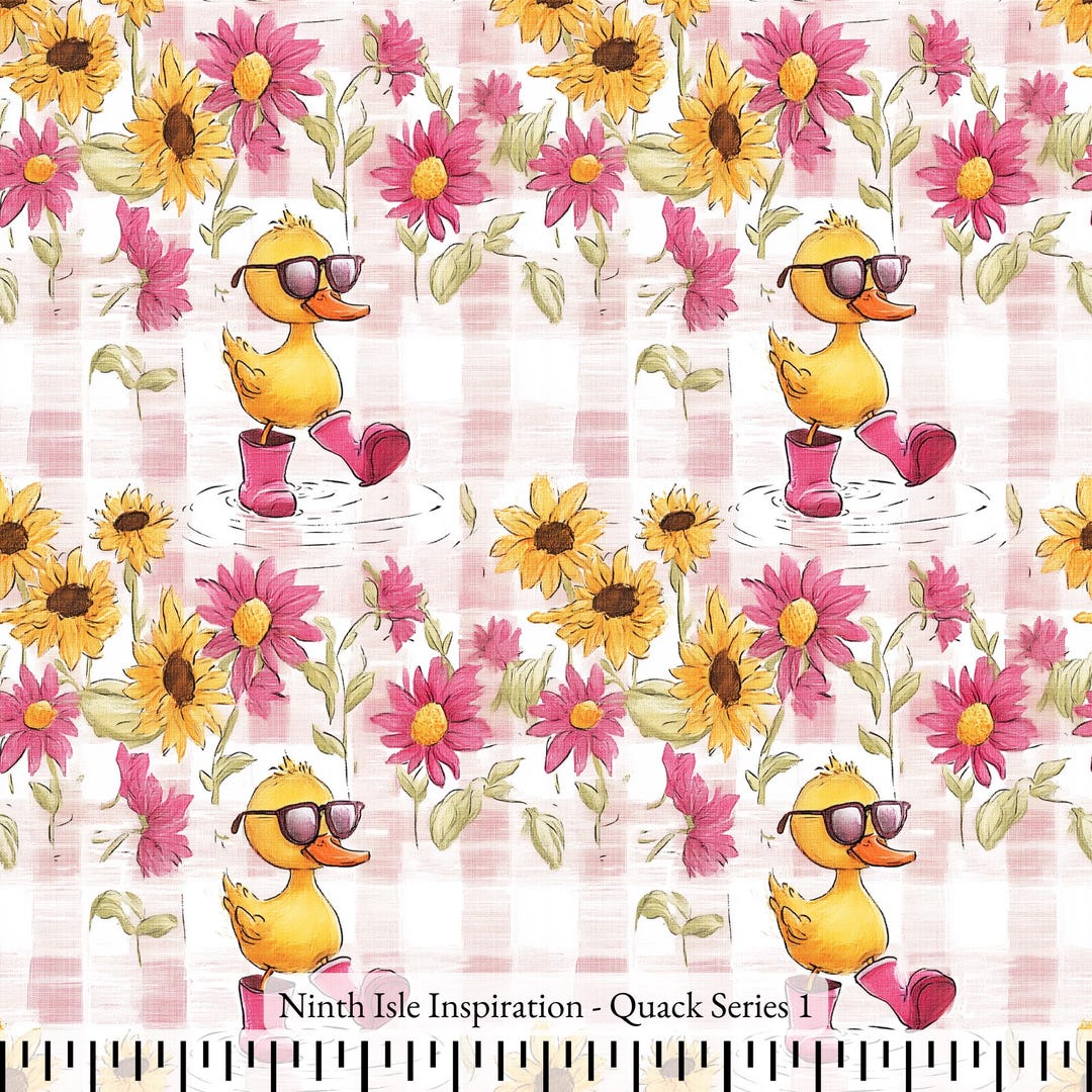 25/quack Cotton Poplin Fabric by the Yard - Handmade Print in HI - Etsy