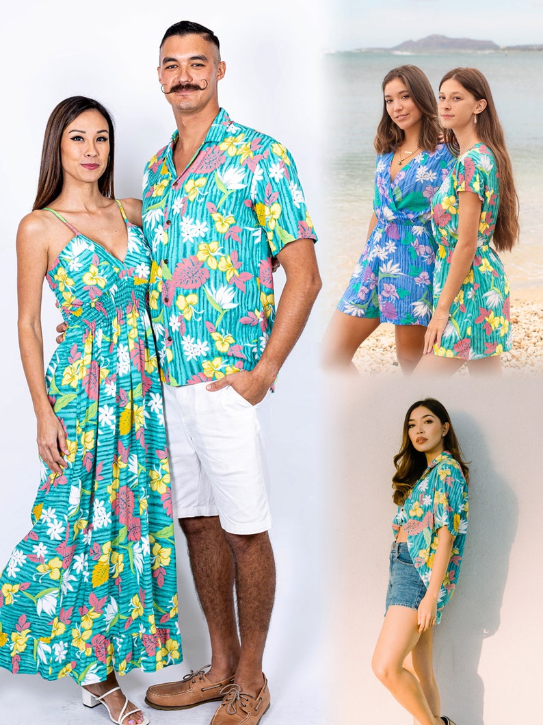Ninthisle Made in Hawaii, Matching Aloha Shirt & Dress – Super Soft New ...