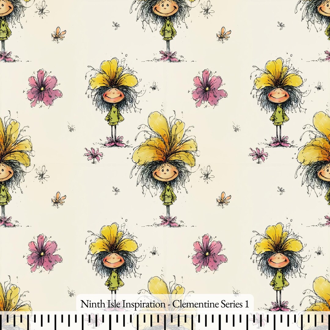 25/clementine Cotton Poplin Fabric - Etsy