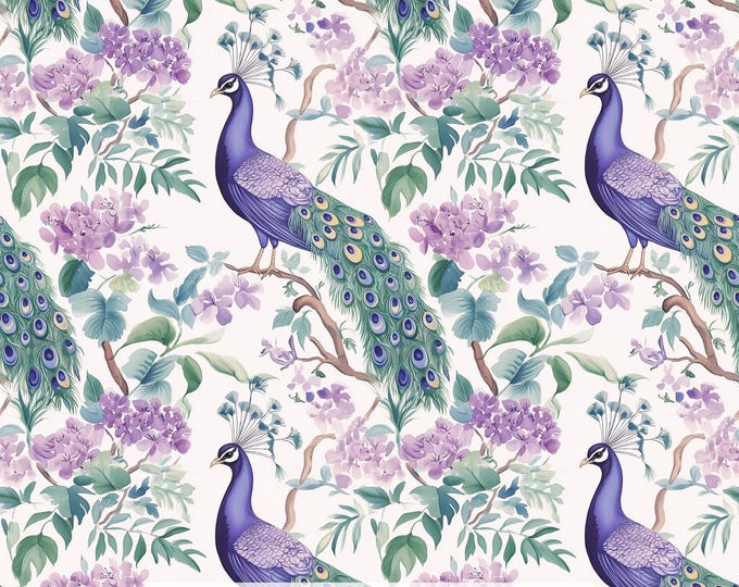 Ornament Art Rayon Fabric by the Yard - Ninthisle Inspiration Exclusive ...