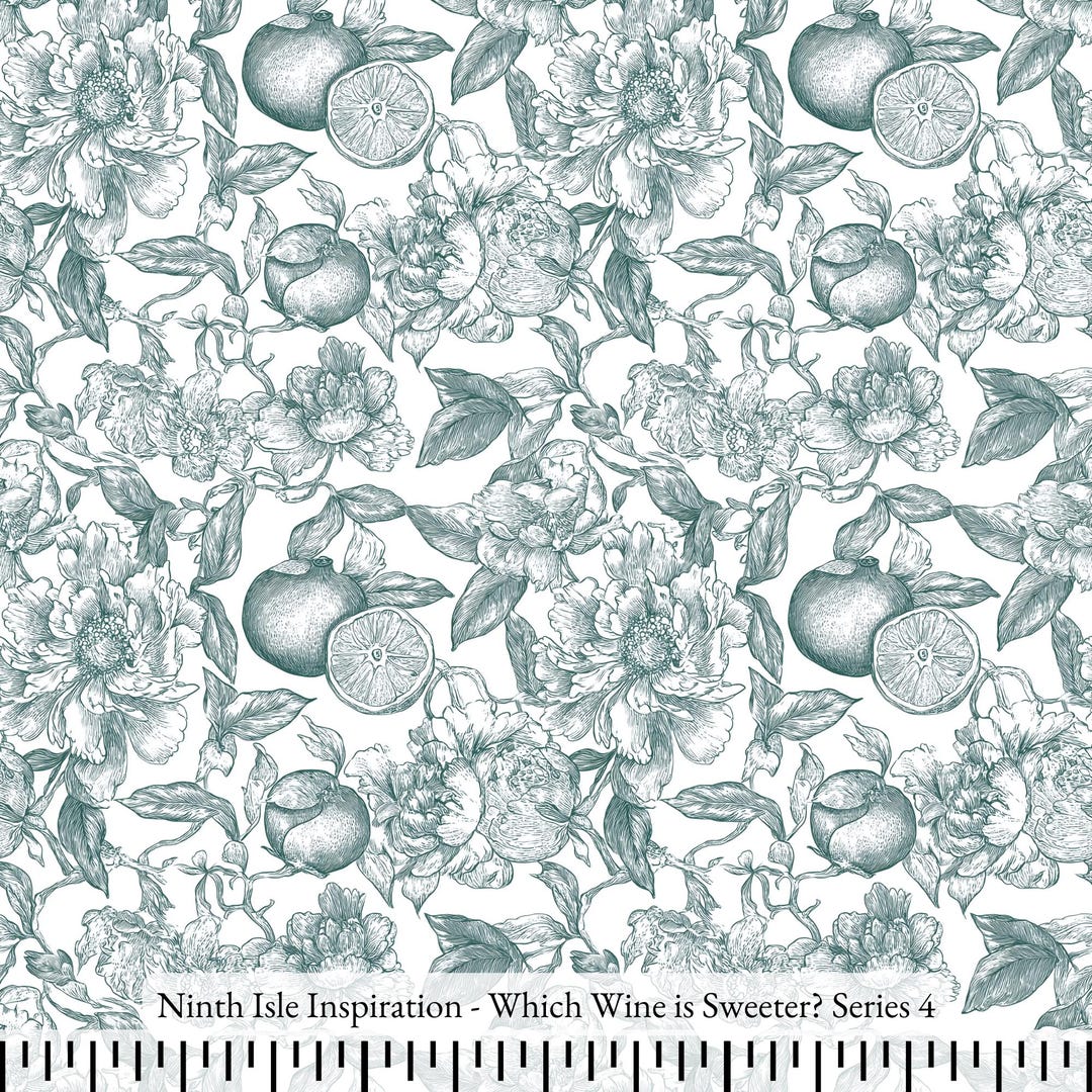 25/SUMMER Ninthisle Inspiration Exclusive Fun Art 100 % Cotton Fabric ...