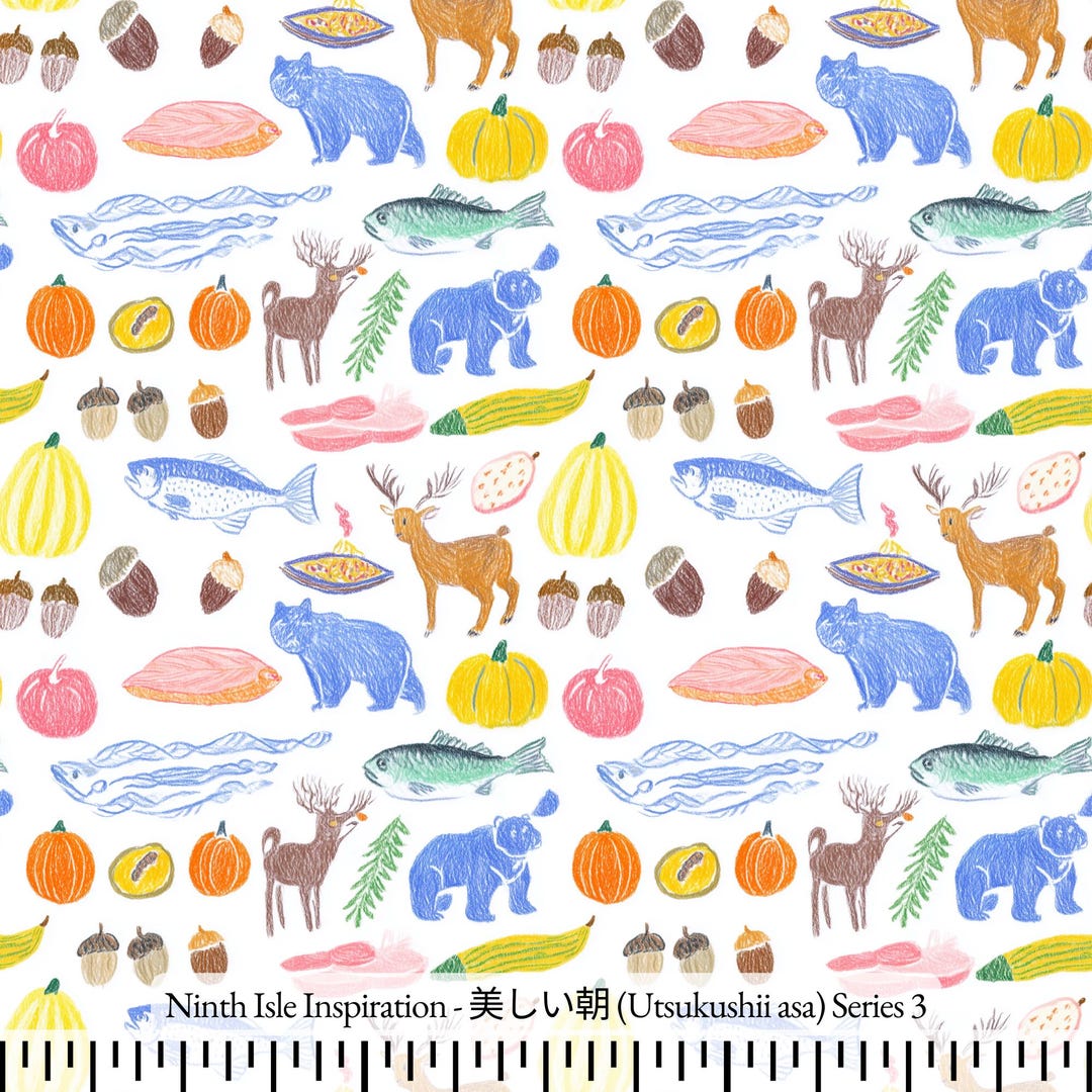 26/美しい朝 Cherished Cotton Poplin Fabric - Utsukushii Asa Series ...