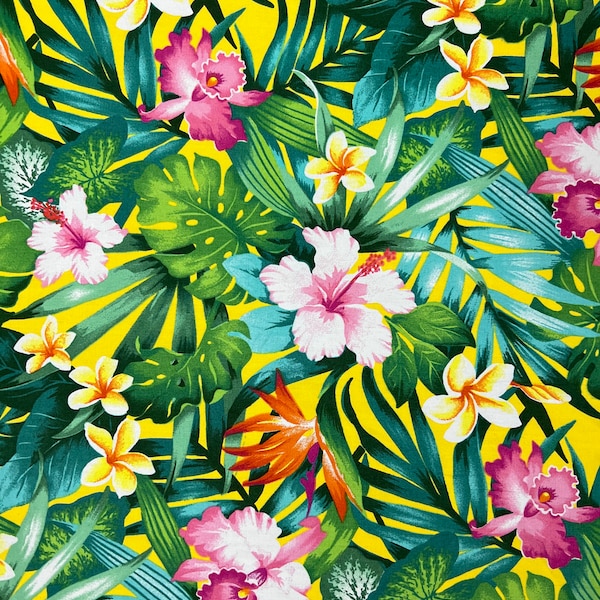 Tropical Fabric - Etsy Australia
