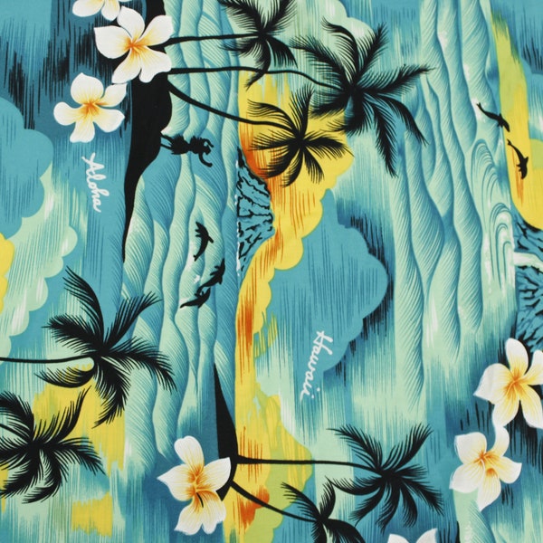 Palm Tree Fabric - Etsy