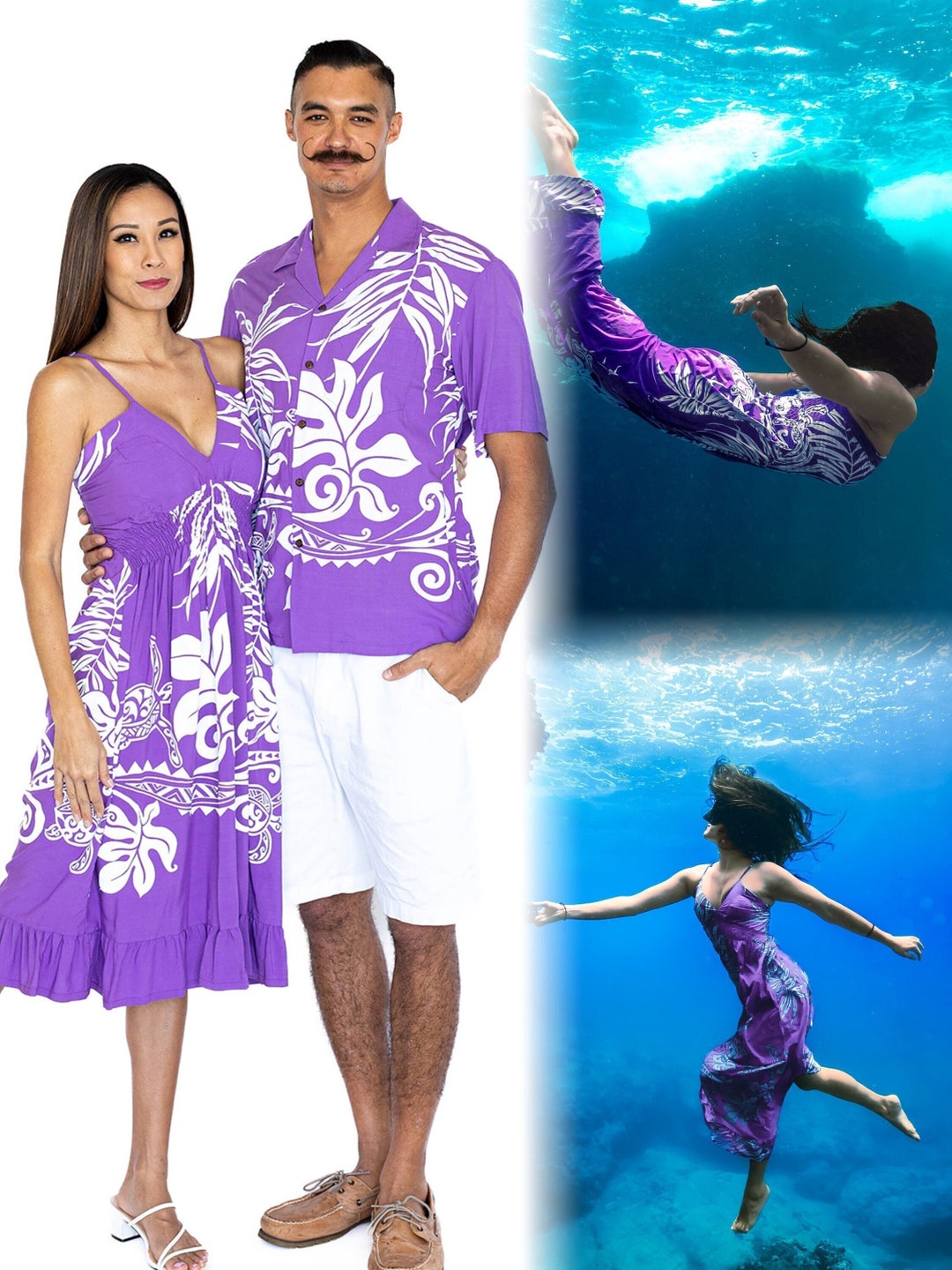 Ninthisle Made in Hawaii Super Soft Matching Resort Wear Turtles and ...