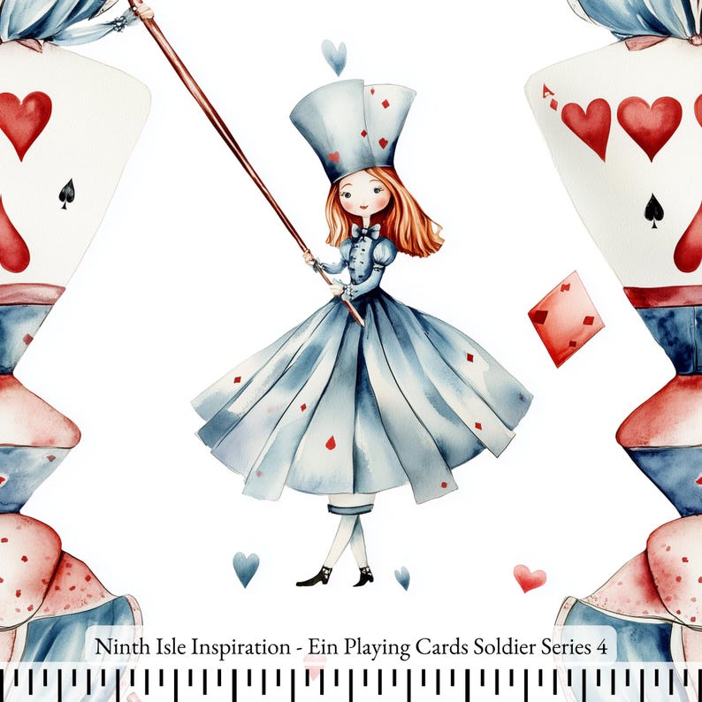 25/ein Playing Cards Soldier Rayon Fabric - Etsy