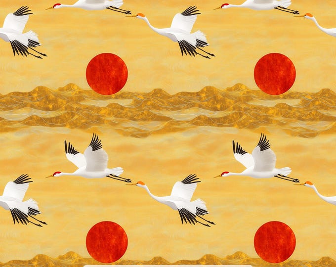 Ornament Art Rayon Fabric by the Yard - Ninthisle Inspiration Exclusive ...