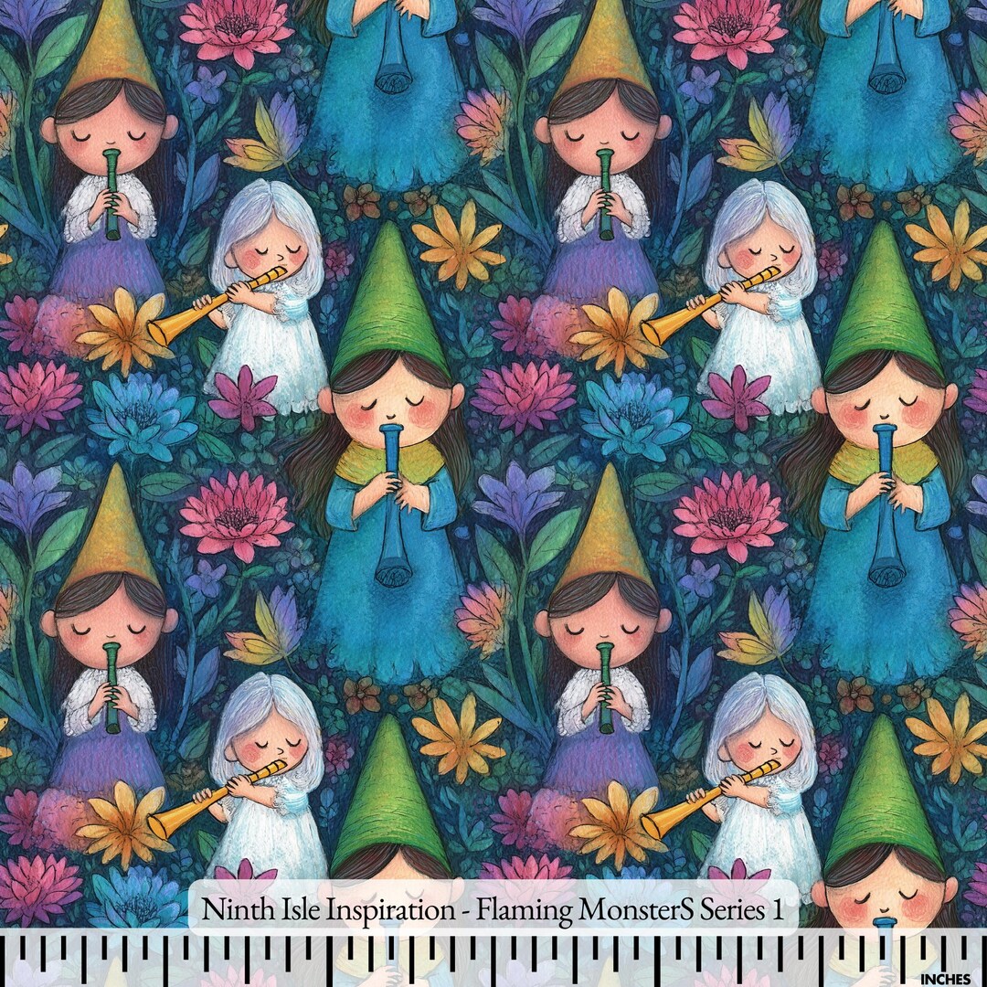 26/《人间情长》flaming Monsters 100% Cotton Canvas 60" Fabric by the Yard - Etsy