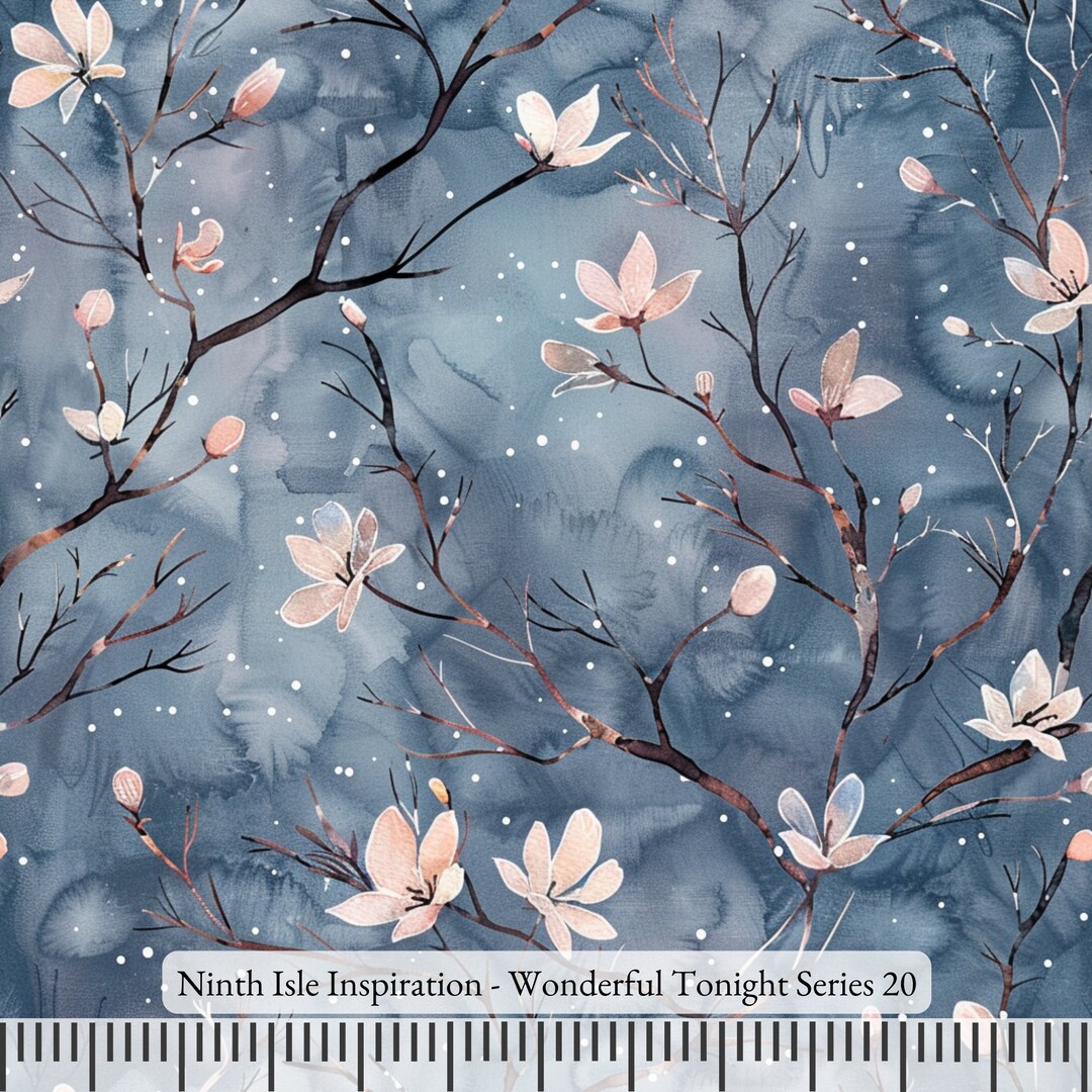 24/SPRING NI&I 100 % Cotton Fabric - Wonderful Tonight Series - Etsy