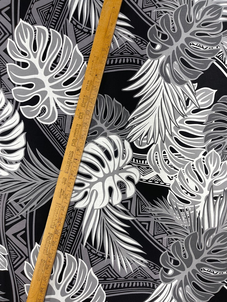 Polynesian Tapa Leaf Fabric - Tapa Hawaiian Elegant and Unique Fabric ...