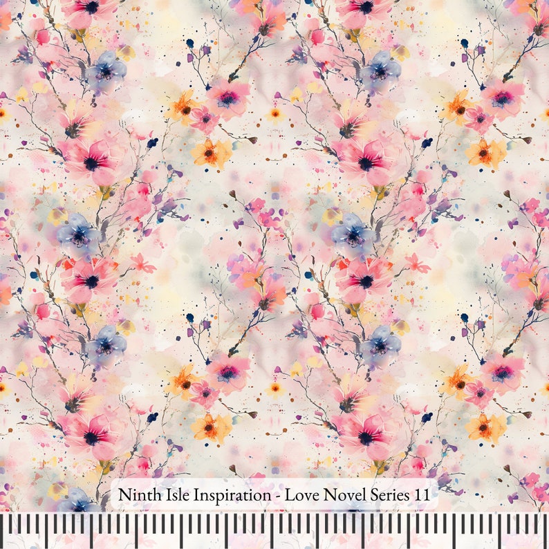 23/WINTER NI&I Cotton Poplin Fabric - Love Novel Series - Handmade ...