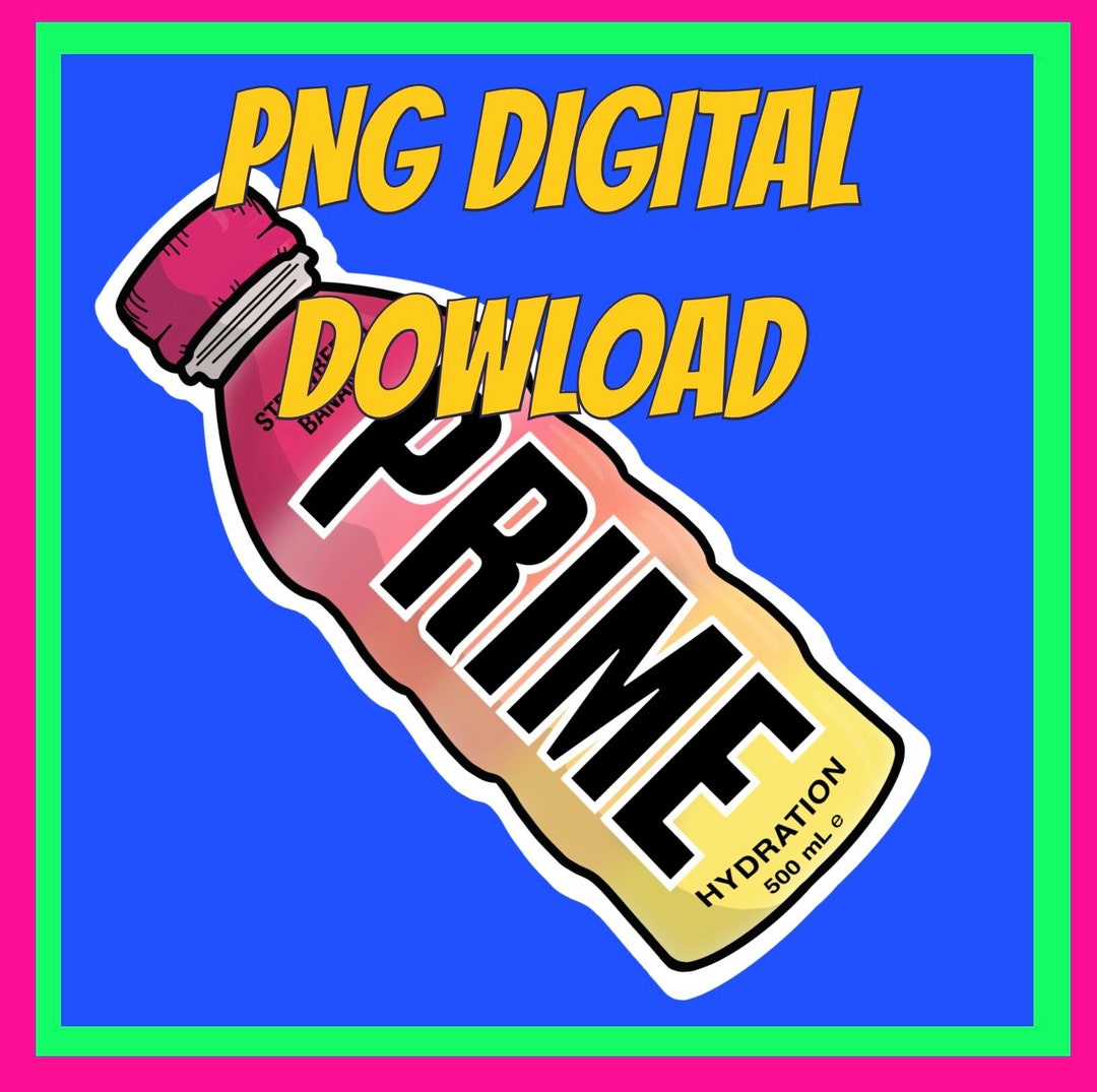 Prime Hydration PNG - Clip Art - Digitally File Hand Drawn Fan Art PNG ...