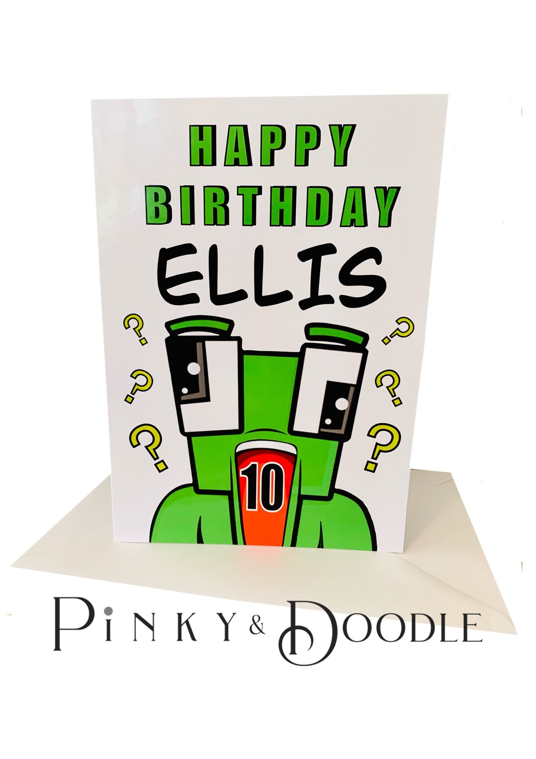 Unspeakable Themed Party Personalised A5 Birthday Card - Etsy