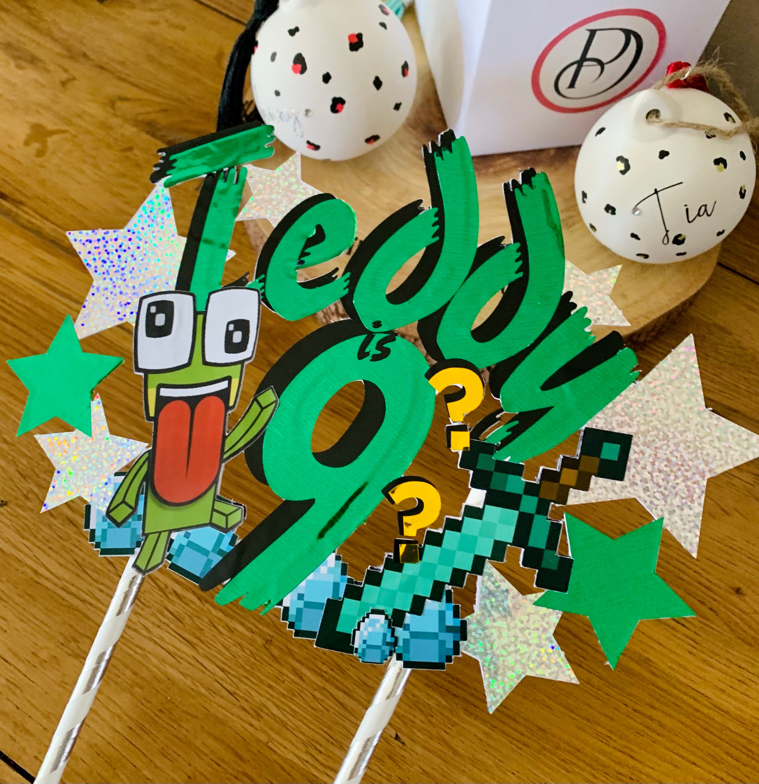 Unspeakable Cake Topper Personalised and Handmade to Order | Etsy UK