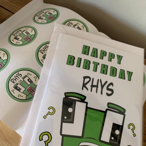 Unspeakable Themed Party Personalised A5 Birthday Card - Etsy