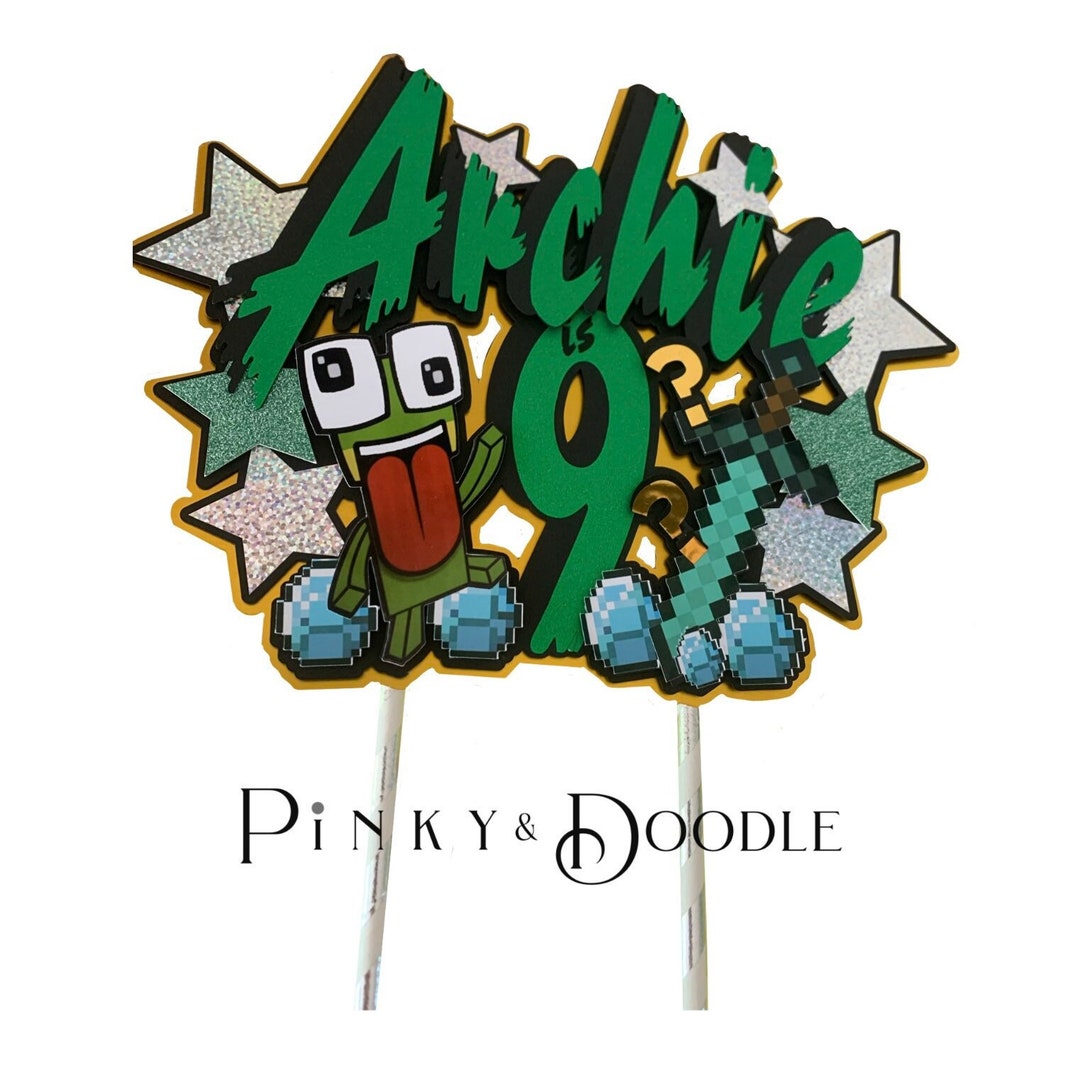 Unspeakable Cake Topper Personalised and Handmade to Order - Etsy