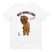 Personalised Dog T-shirts best Doodle Dad Ever Red Labradoodle Lovers ...