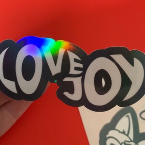 Lovejoy Holographic Sticker Sticker Set Are You Alright Bumper Stickers ...