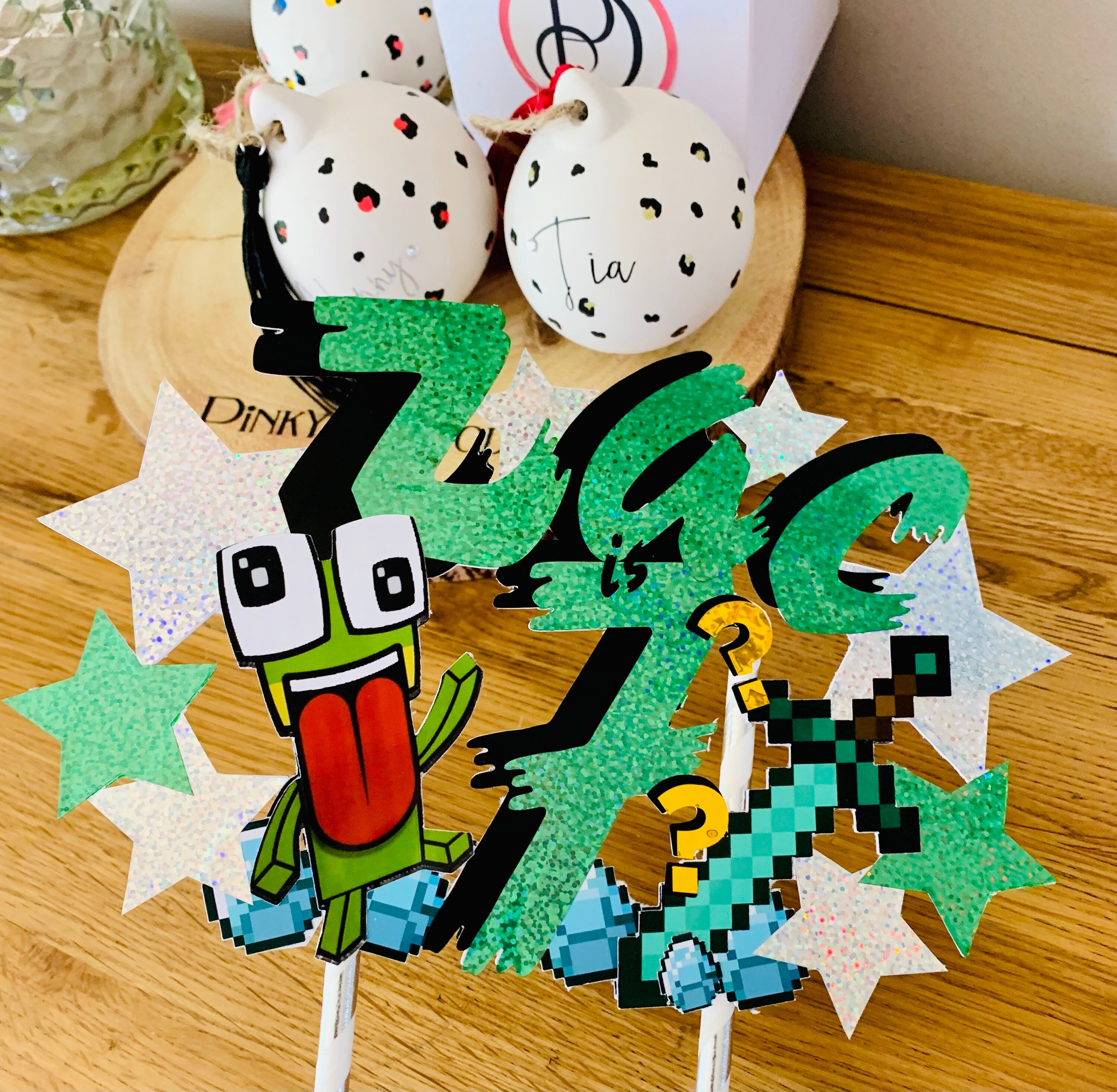 Unspeakable Cake Topper Personalised and Handmade to Order | Etsy UK