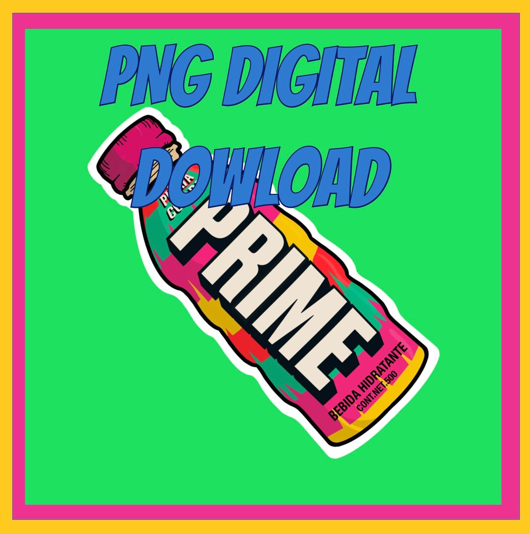 Prime Hydration PNG - Clip Art - Digitally File Hand Drawn Fan Art PNG ...