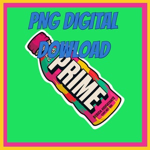 Prime Hydration PNG - Clip Art - Digitally File Hand Drawn Fan Art PNG ...