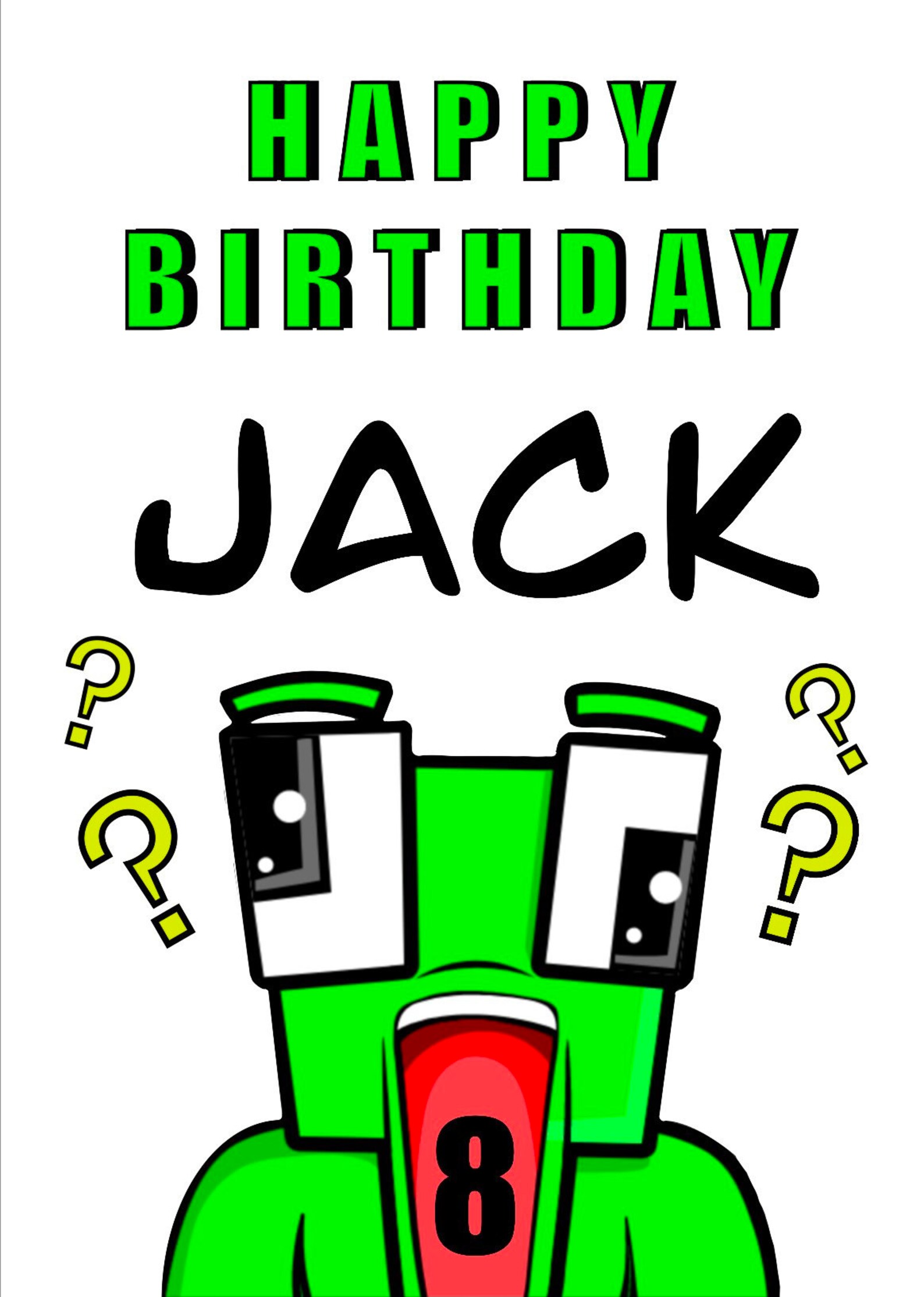 Unspeakable Themed Party Personalised A5 Birthday Card - Etsy