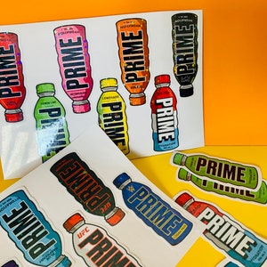 Prime Hydration Stickers Collection | Holographic Vinyl |prime Drink ...