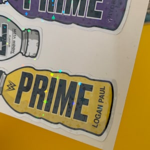 Prime Hydration Stickers Collection | Holographic Vinyl |prime Drink ...