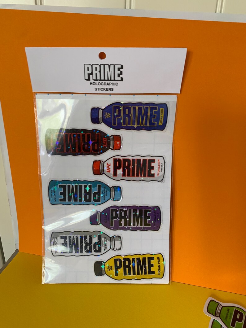 Prime Hydration Stickers Holographic Stickers prime Drink - Etsy