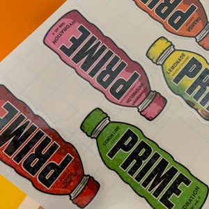 Prime Hydration Stickers Holographic Stickers prime Drink - Etsy