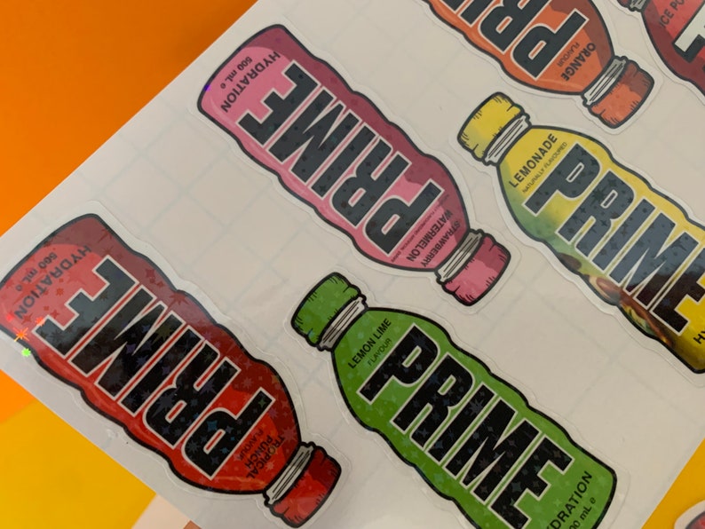 Prime Hydration Stickers Holographic Stickers prime Drink - Etsy
