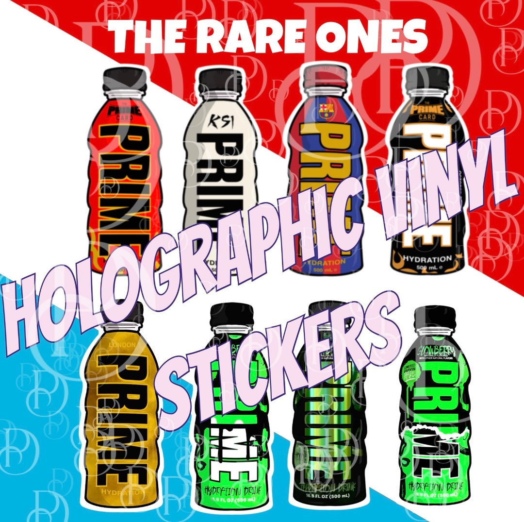 Prime Hydration Stickers | Holographic Stickers |prime Drink | Logan ...