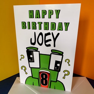 Unspeakable Themed Party Personalised A5 Birthday Card - Etsy