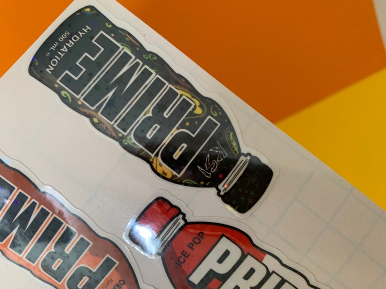 Prime Hydration Stickers Holographic Stickers prime Drink - Etsy