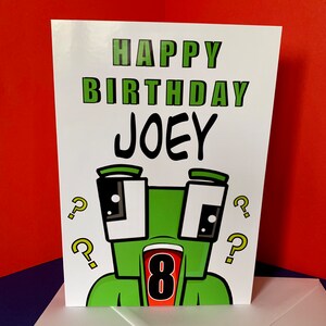 Unspeakable Themed Party Personalised A5 Birthday Card - Etsy