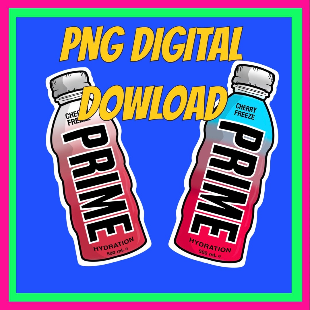 Prime Hydration PNG - Clip Art - Digitally File Hand Drawn Fan Art PNG ...