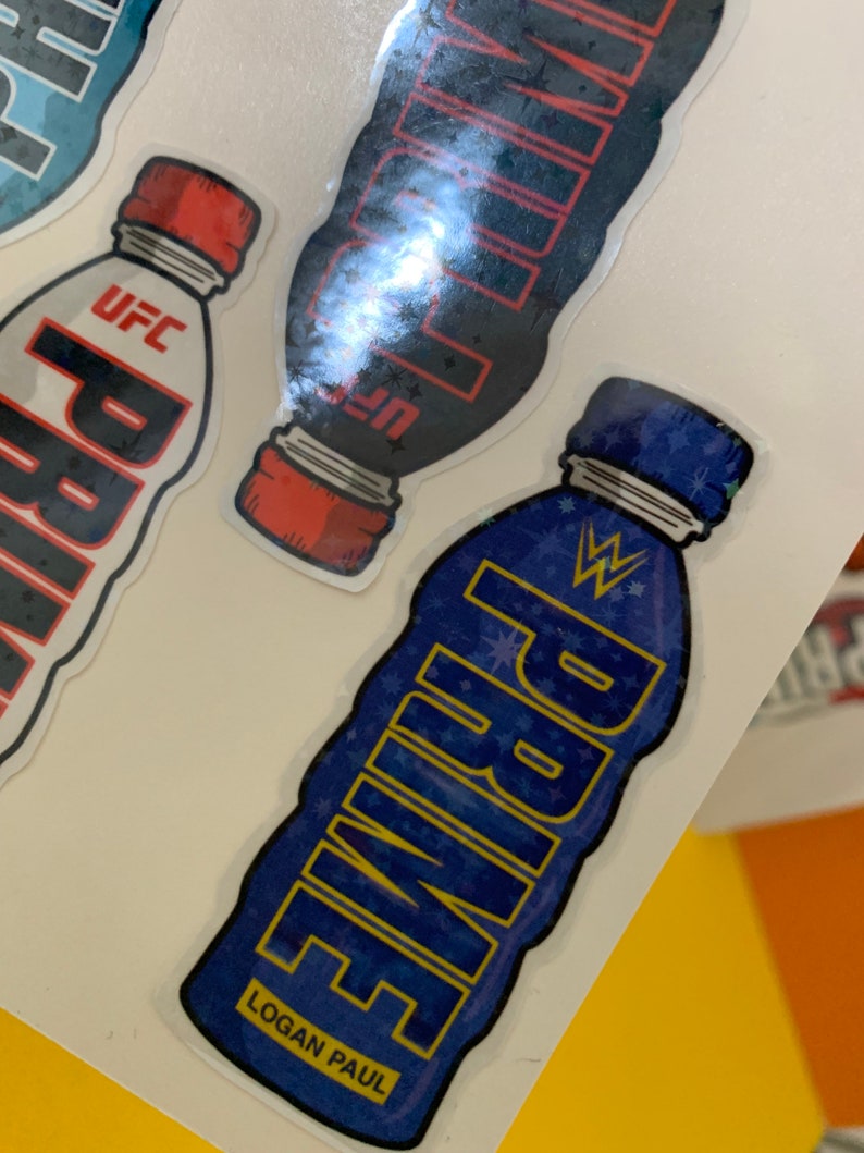 Prime Hydration Stickers Holographic Stickers prime Drink - Etsy
